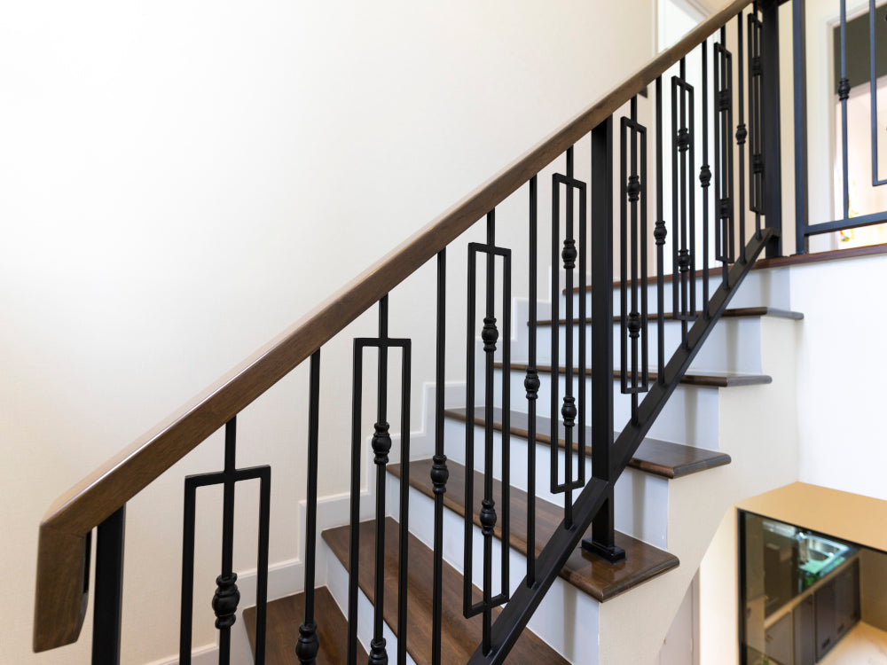 Wrought Iron Stair Railings For Creating Awesome Looking 40+ Unique