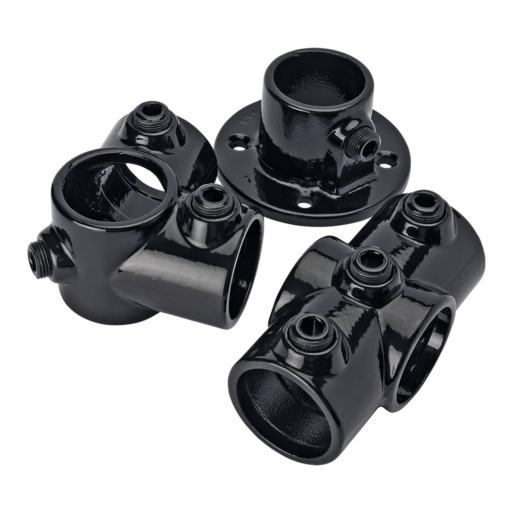 Black Key Clamps & Black Steel Tubing - DC Iron