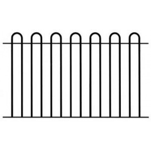 Hoop Top Railing / Bow Top Fencing - DC Iron
