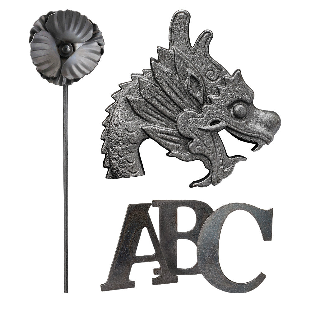 Wrought Iron Decorative Components - DC Iron