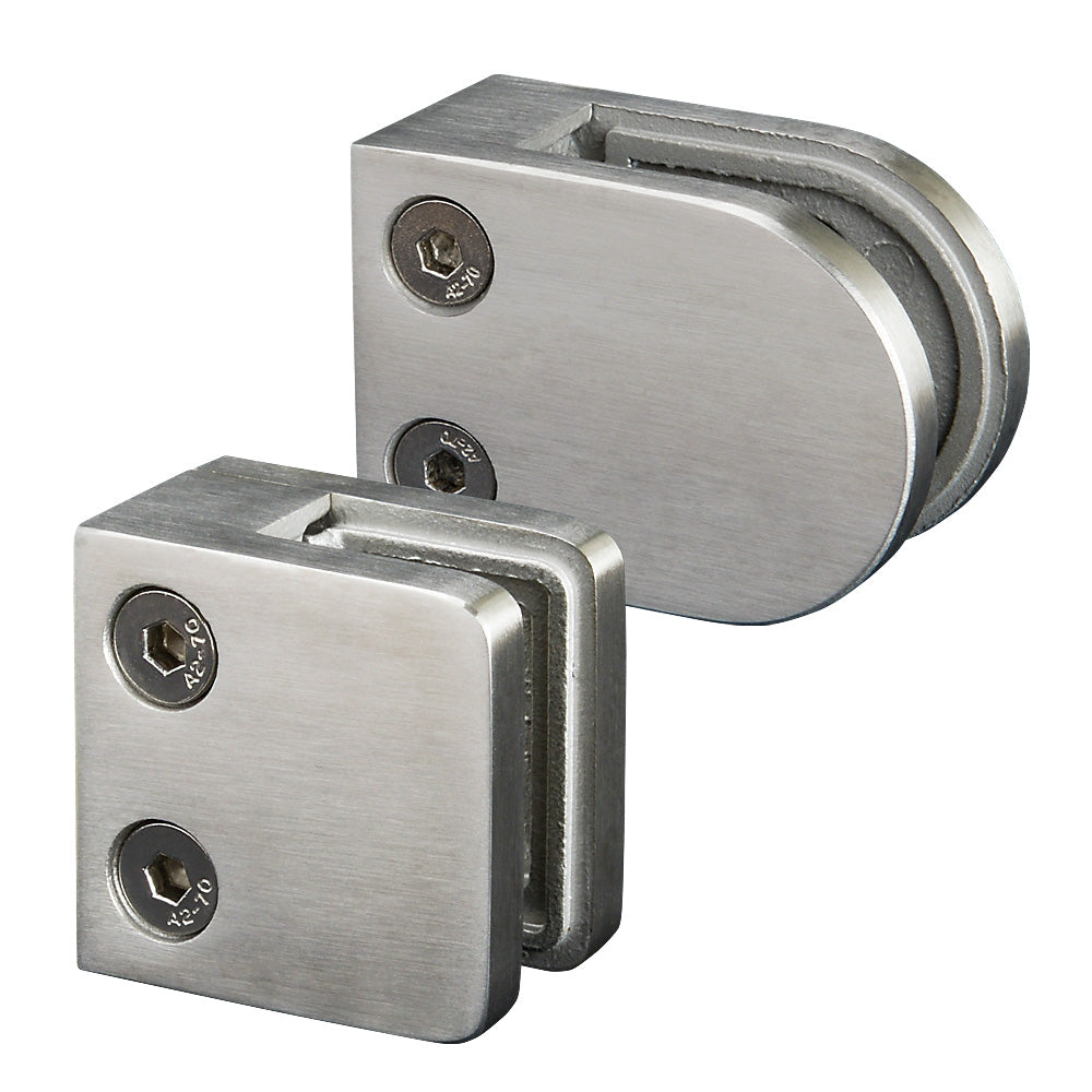 Zinc Glass Clamps & Weldable Glass Clamps - DC Iron