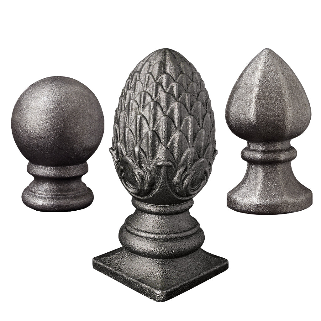 Wrought Iron Post Tops and Iron Post Caps - DC Iron