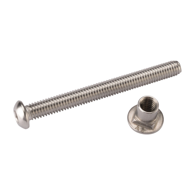 GRP Handrail Fitting M6 Rivet Nut & Bolt
