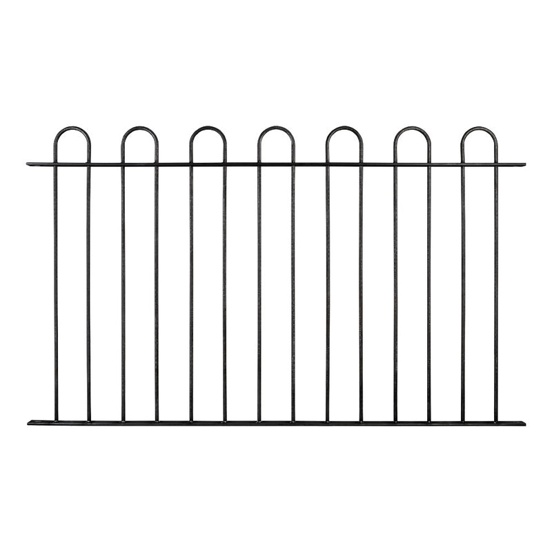 Hoop Top Railing / Bow Top Fencing - DC Iron