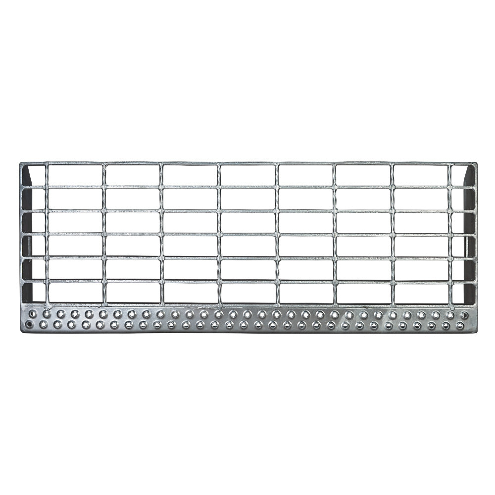 ST3 Galvanised Stair Tread 900 x 288mm Perforated Nosing