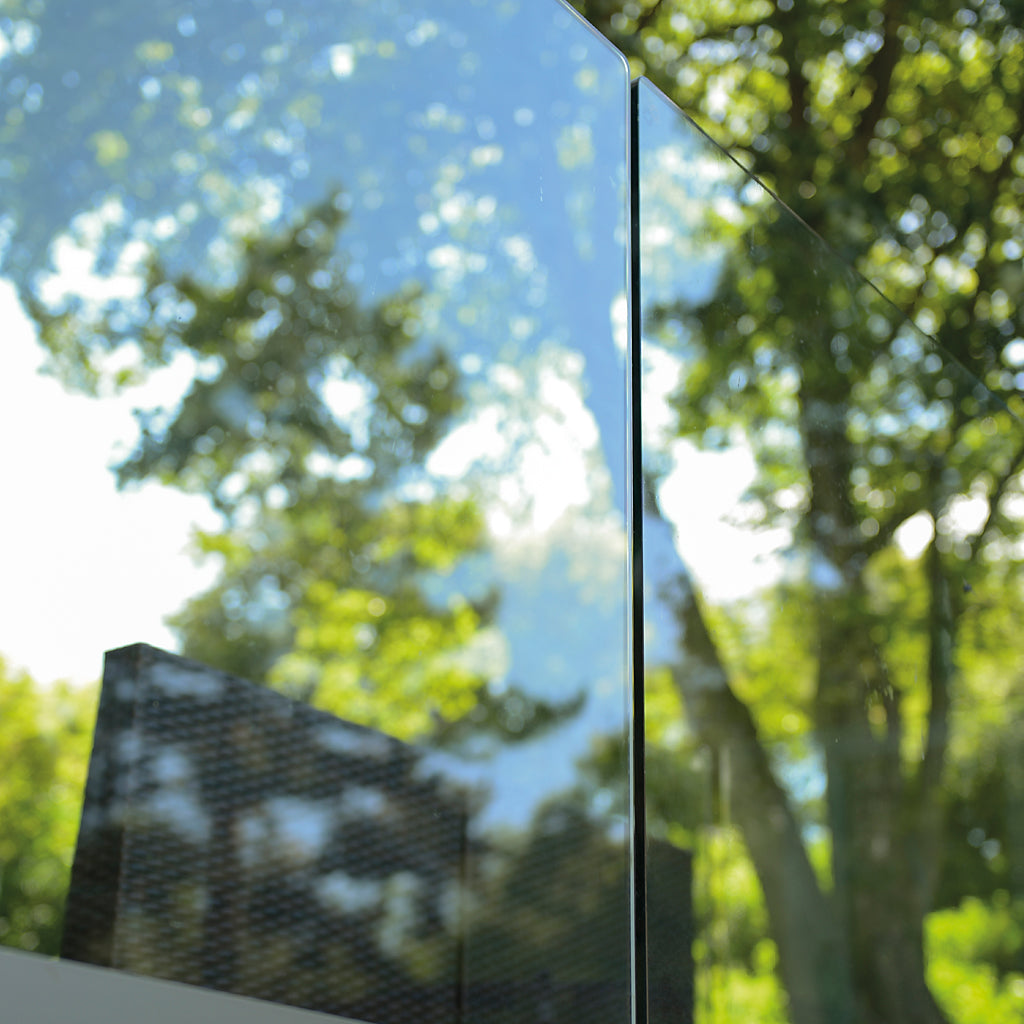Toughened Laminated Glass Panel 985mm x 1010mm 11.5mm Thick Polished A