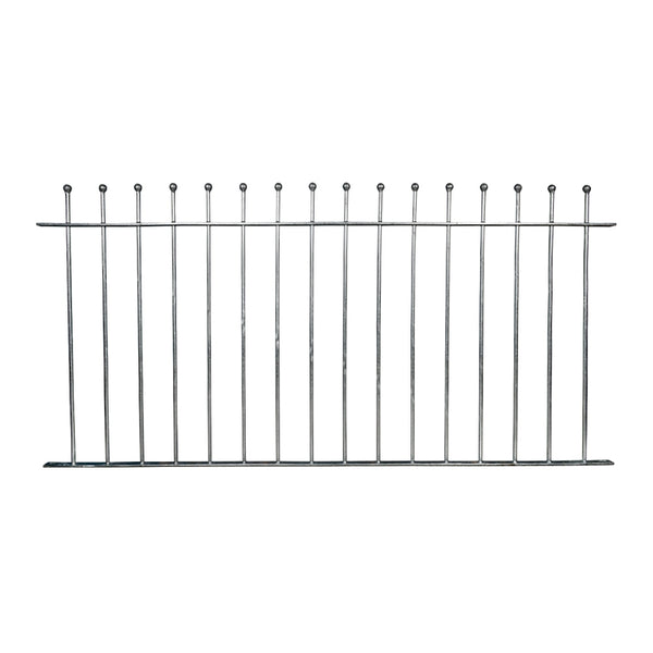 Balliol Ball Top Fence Panel 1860 x 925mm