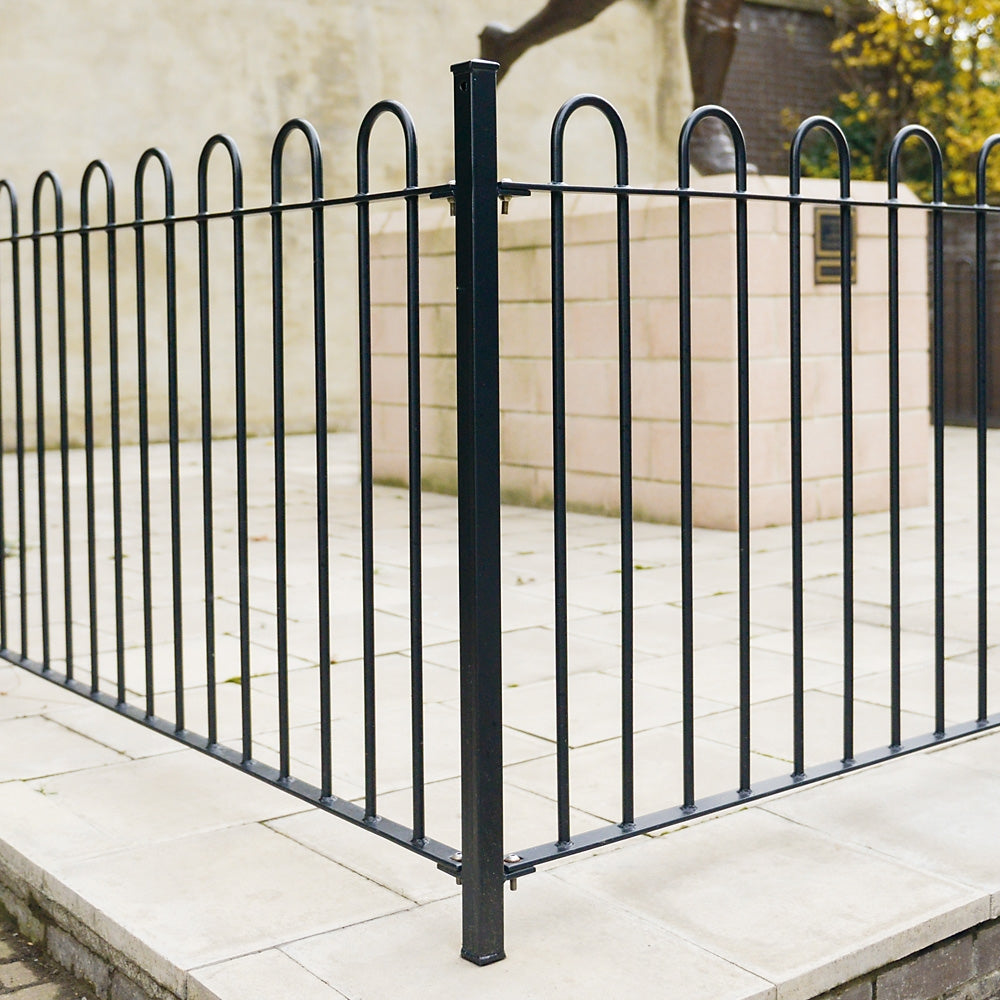 HTP16/1 - Hoop Top Panel 16mm Round Bar - DC Iron