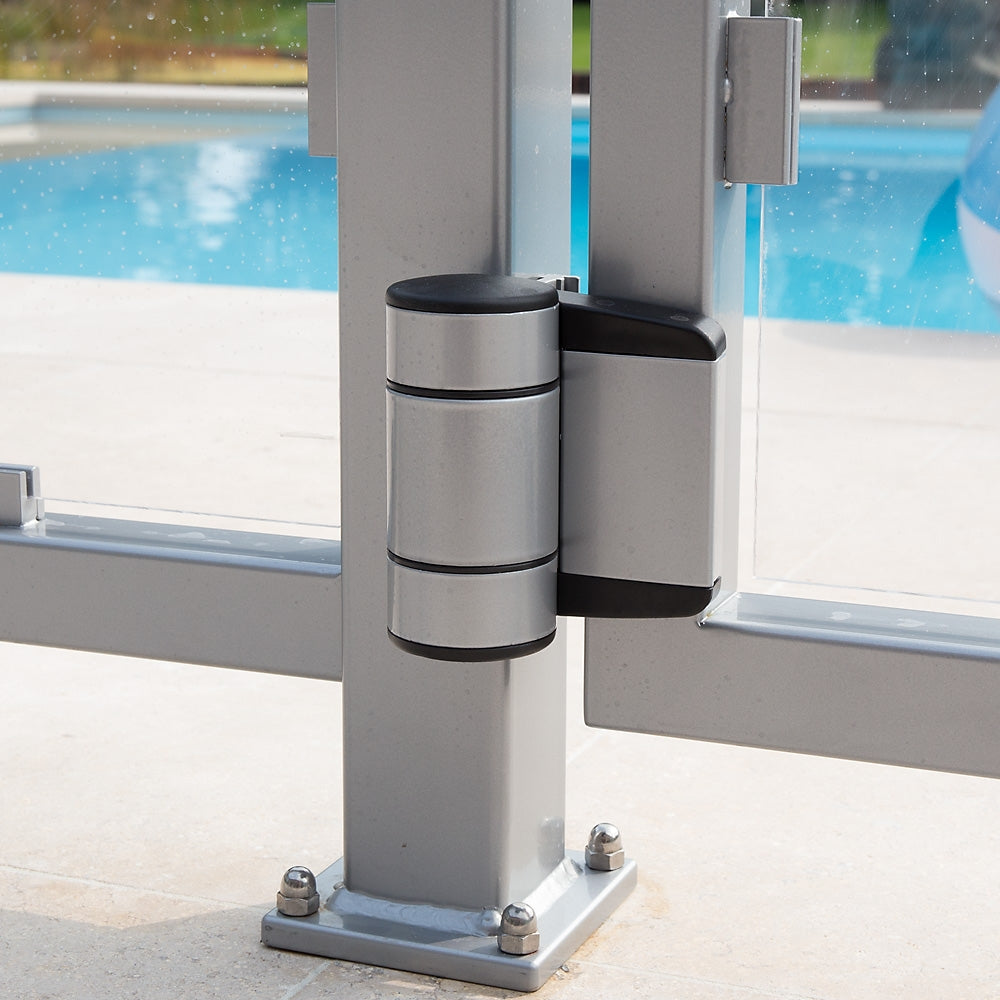 Locinox DINO Double Bearing Adjustable 180° Hinge - Silver