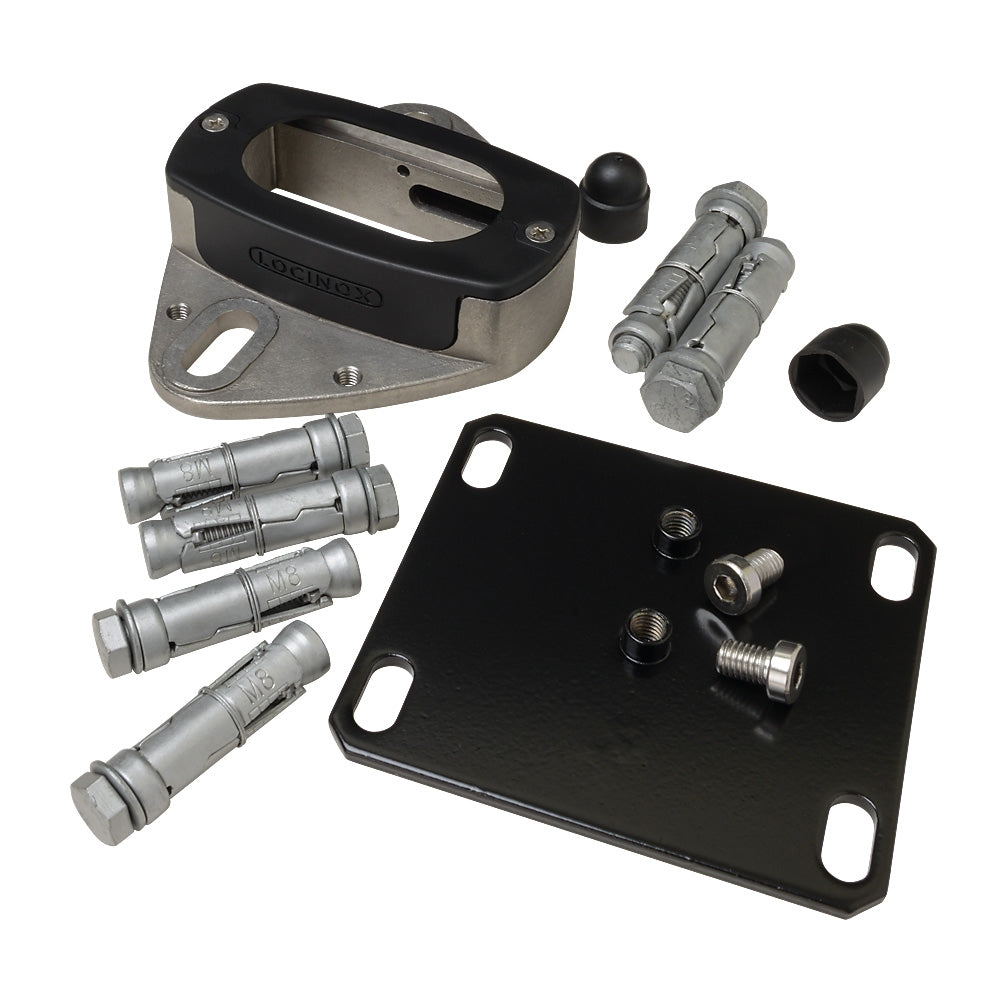 Locinox Ground Mounting Kit For Interio Gate Closer