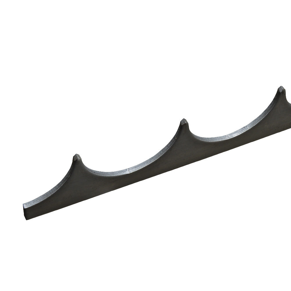 Mild Steel Security Strip To Weld Self Colour 2m