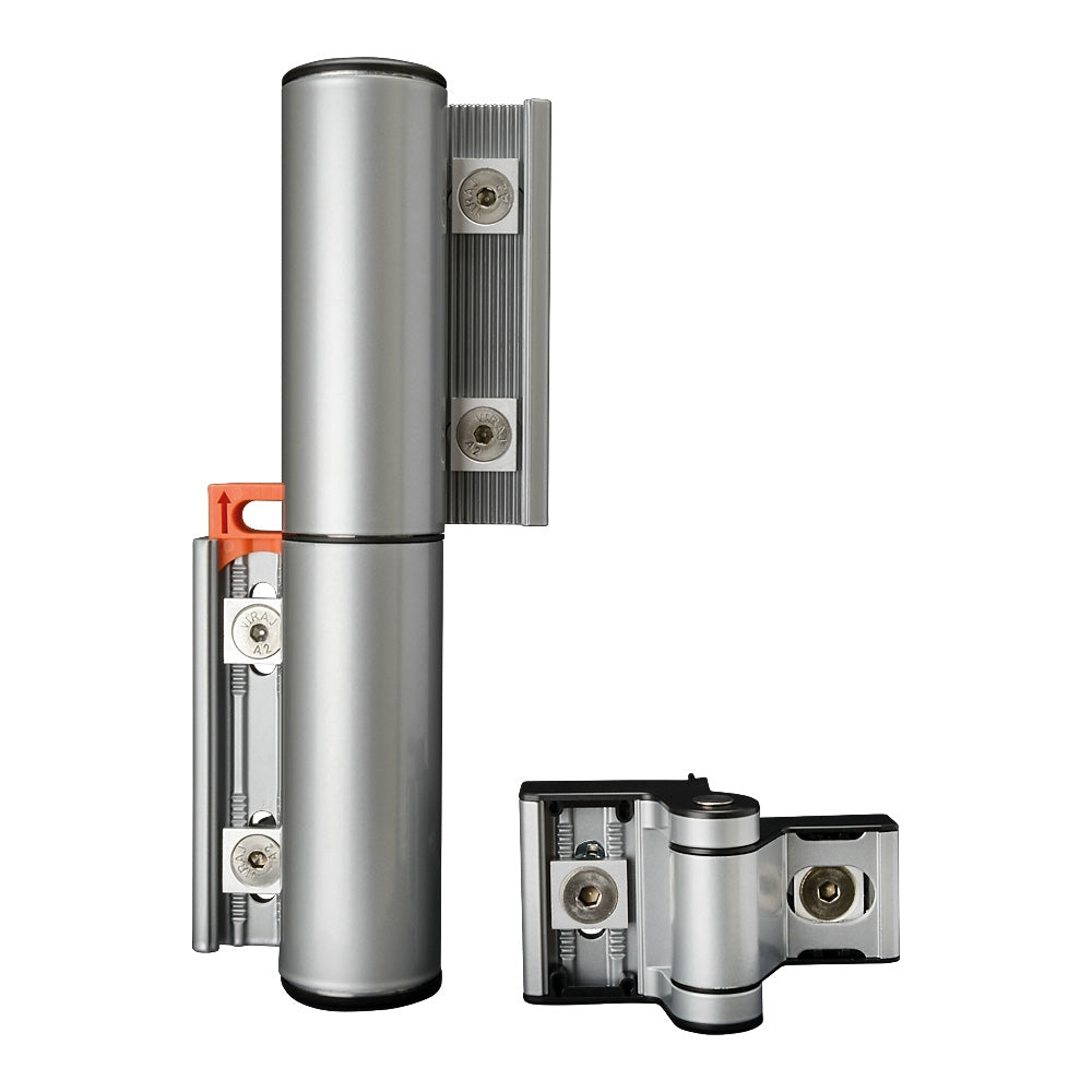 Locinox Tiger Compact 180° Hinge And Gate Closer In One - Silver