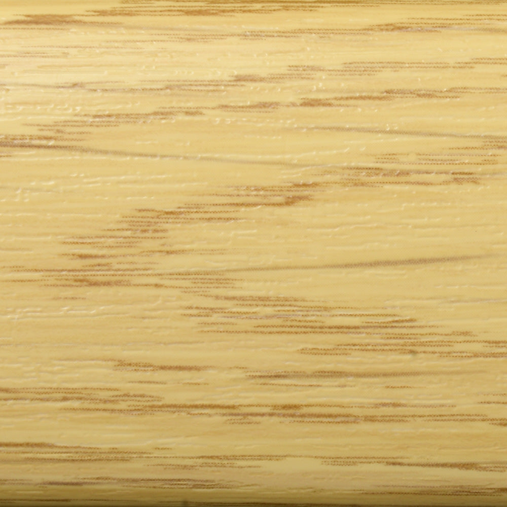 40mm x 8mm Plastic Handrail Capping Light Oak 25m Coil