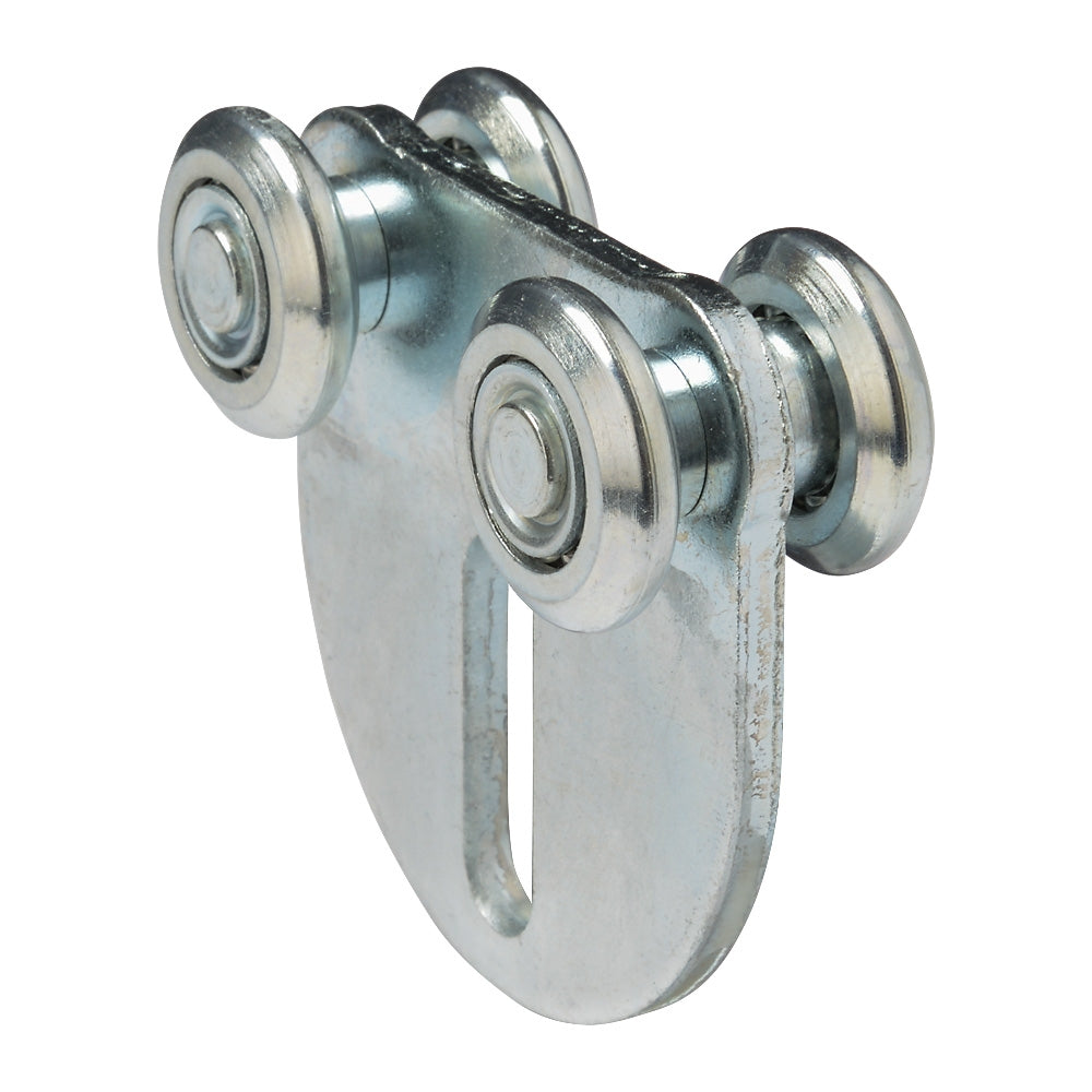 TRW003 Double Trolley Gate Wheel 61 x 60mm 24mm Wheels